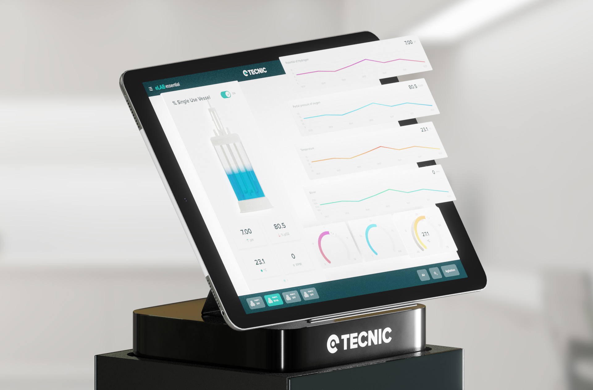 eLAB Essential Compact Bioreactor: Single-use or multi-use - ChemSPX